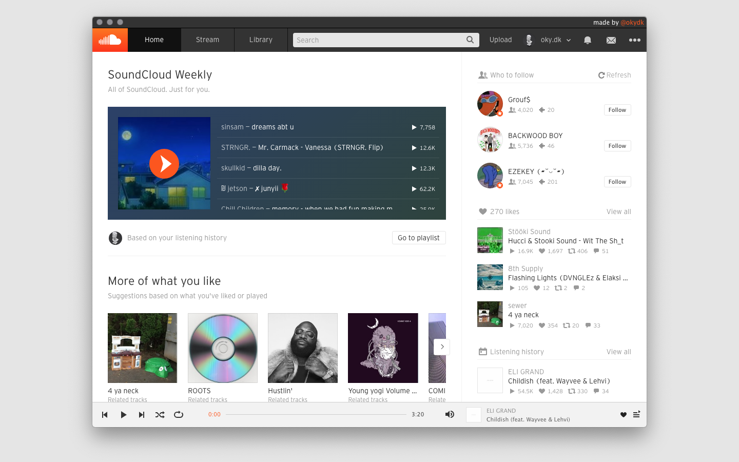 SoundCloud Desktop